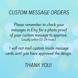 Set of Season's Greetings Cards Blank or Your Personalized Message ...