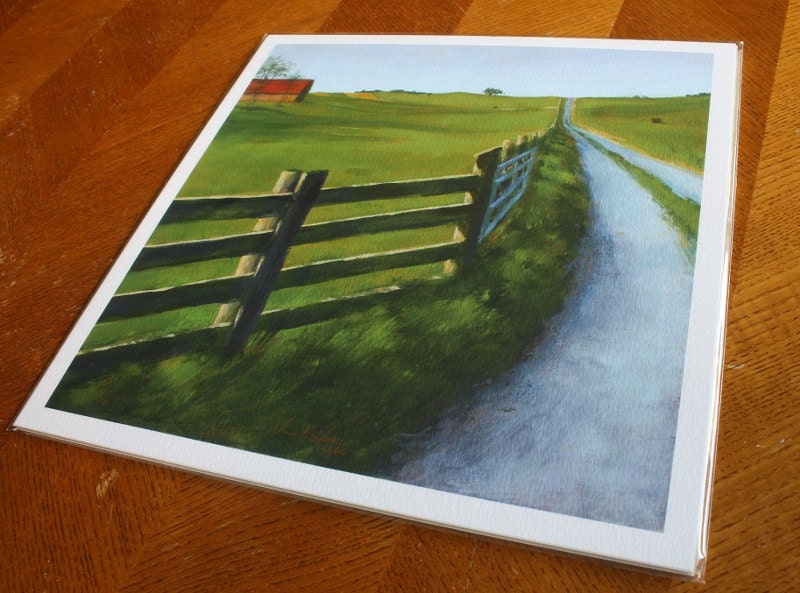 Poor Farm Print - Fine Art Print "poor Farm" - Signed and Numbered ...