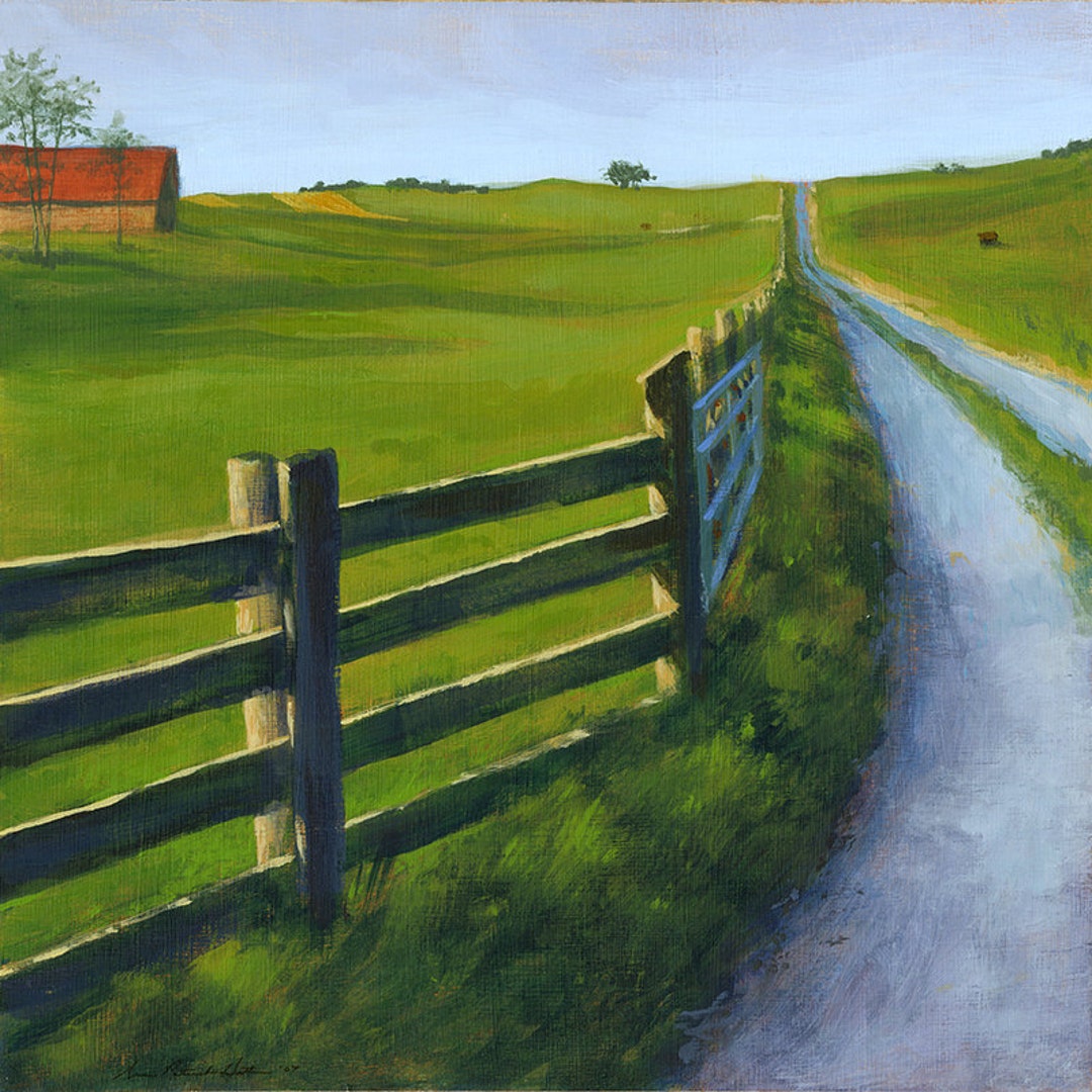 Poor Farm Print - Fine Art Print "poor Farm" - Signed and Numbered ...