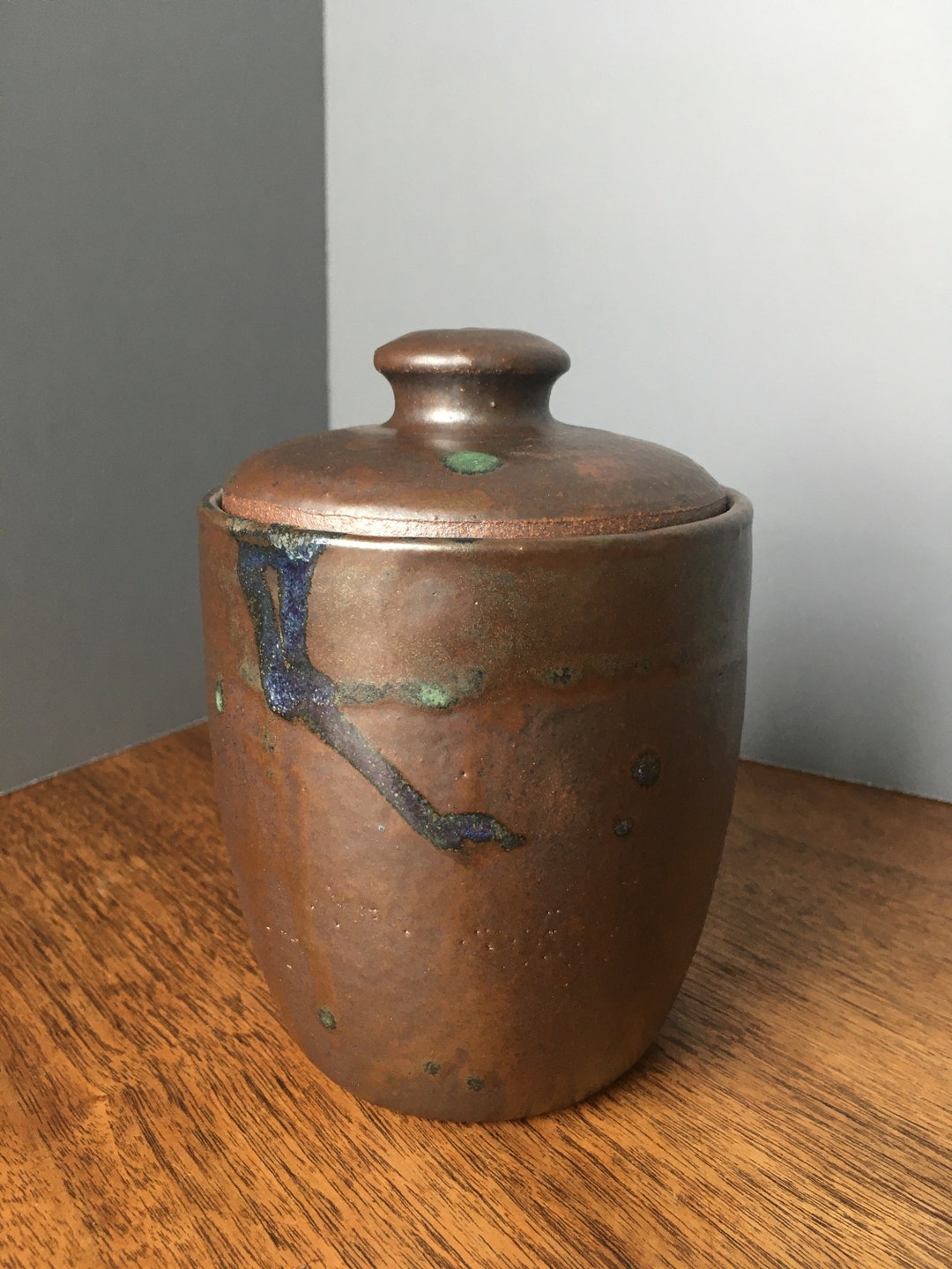 Chocolate Brown Jar - Etsy