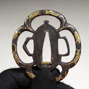 335 Japan Antique Sword Wakizashi KIYONORI Gunome With Koshirae Inlay ...