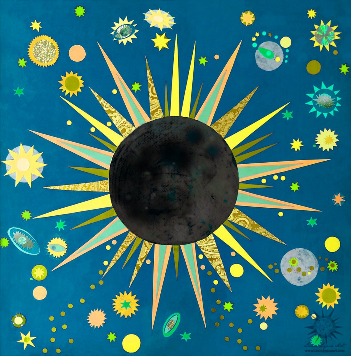 Eclipse Art, Solar Eclipse Art, Science Art, Science Poster, Eclipse ...