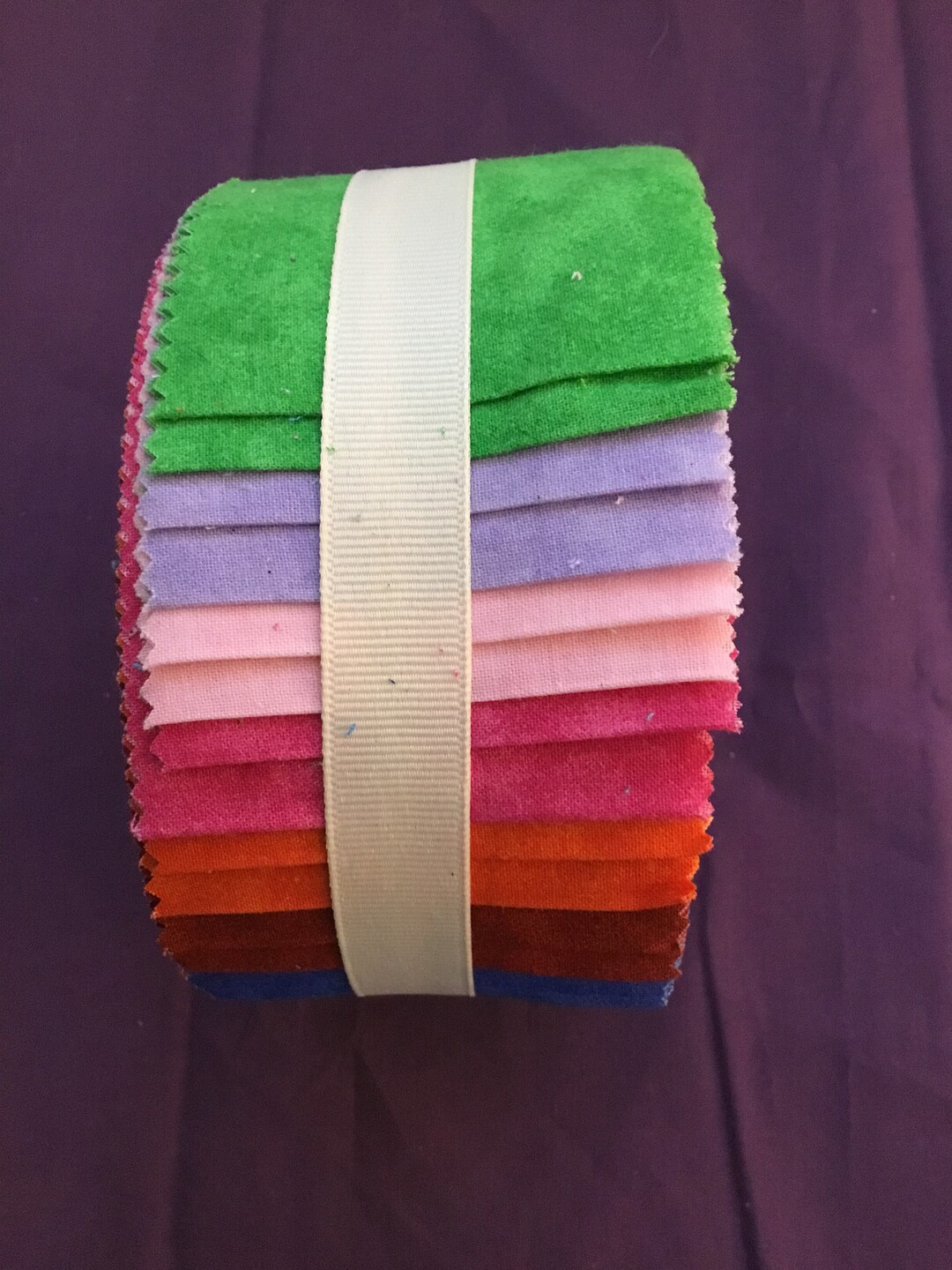 Jelly Roll Blender - 40 Pieces - 20 Colors - 2 1/2" X 42" 100% Premium ...