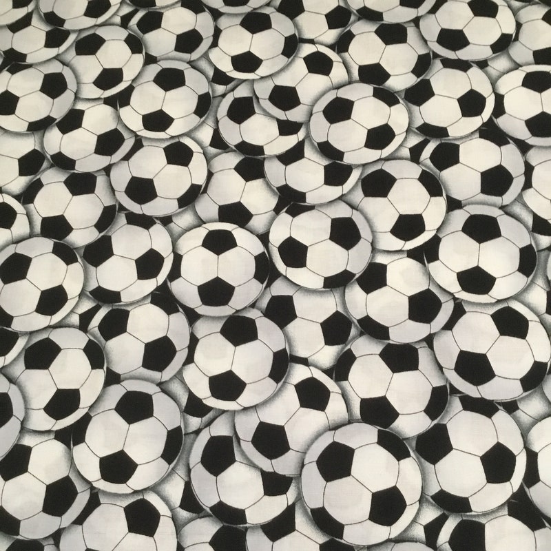 Soccer Quilting Fabric - Etsy