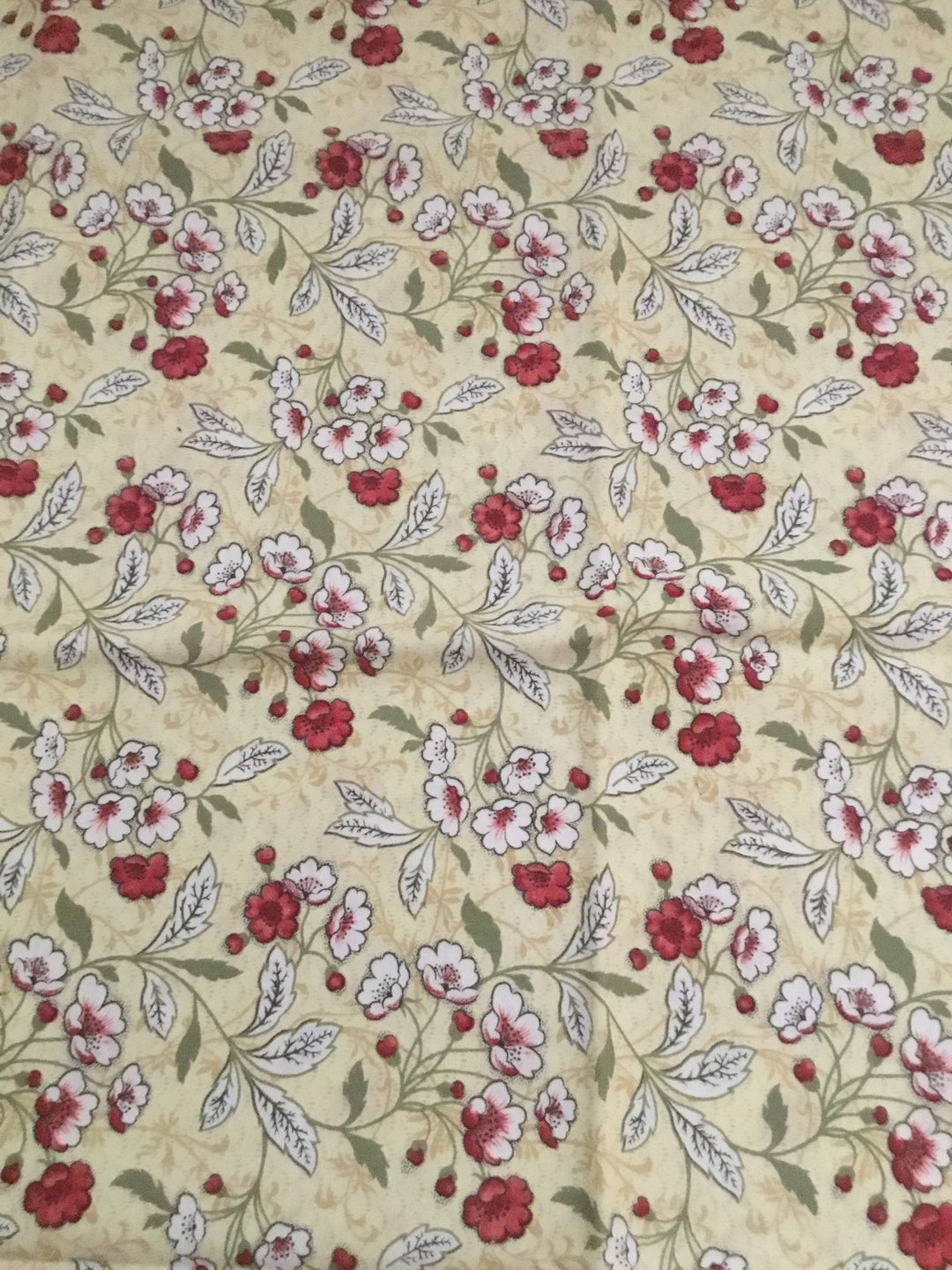 WINDSOR ROSE Cotton Fabric Designed by Deborah Corsini for P&B Textiles ...