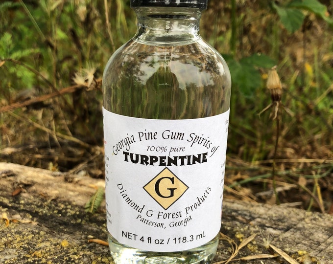 100% Pure Gum Spirits of Turpentine American Made NOT Imported Natural ...