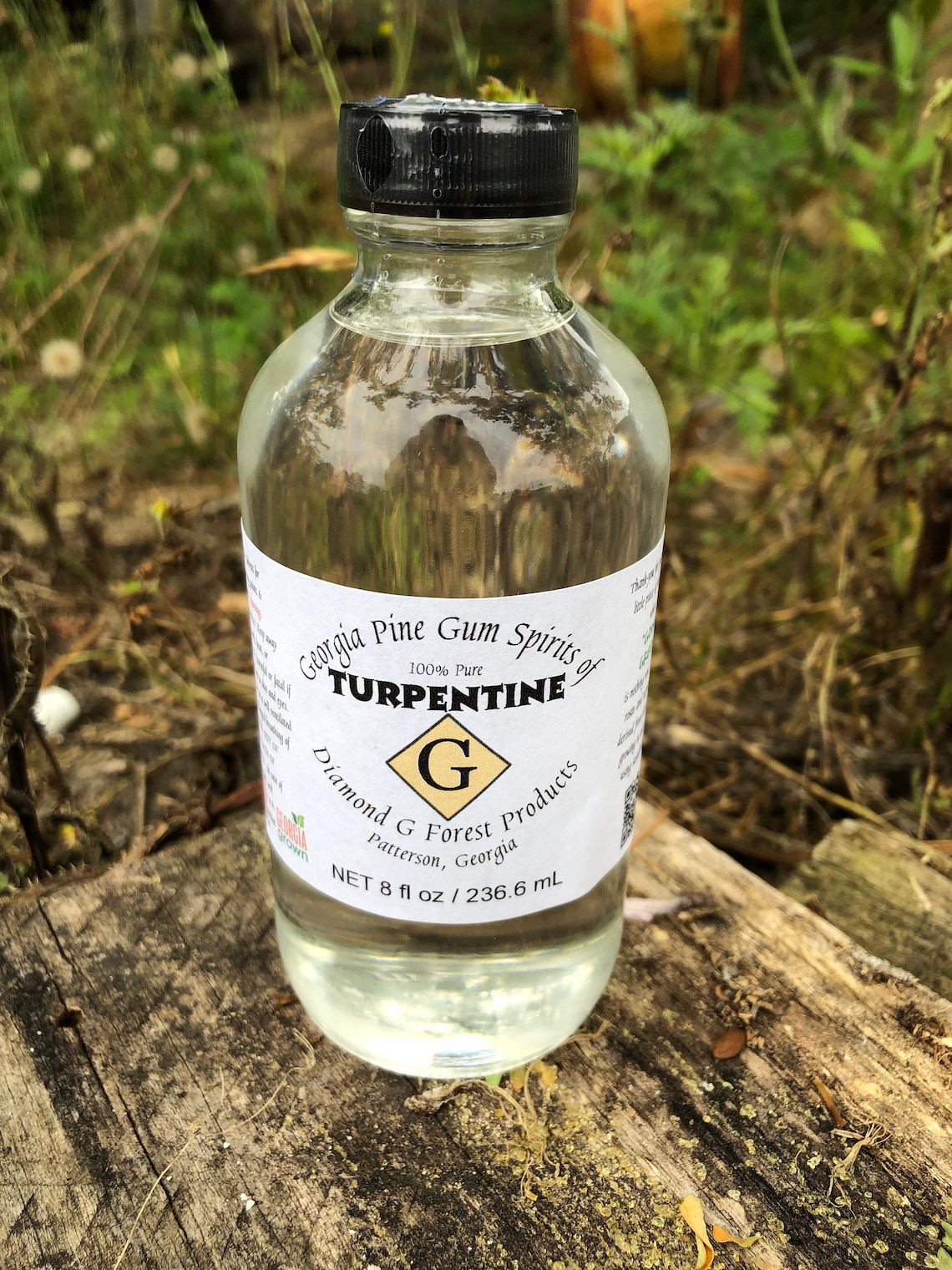 8 Oz. 100% Pure Gum Spirits of Turpentine - Etsy