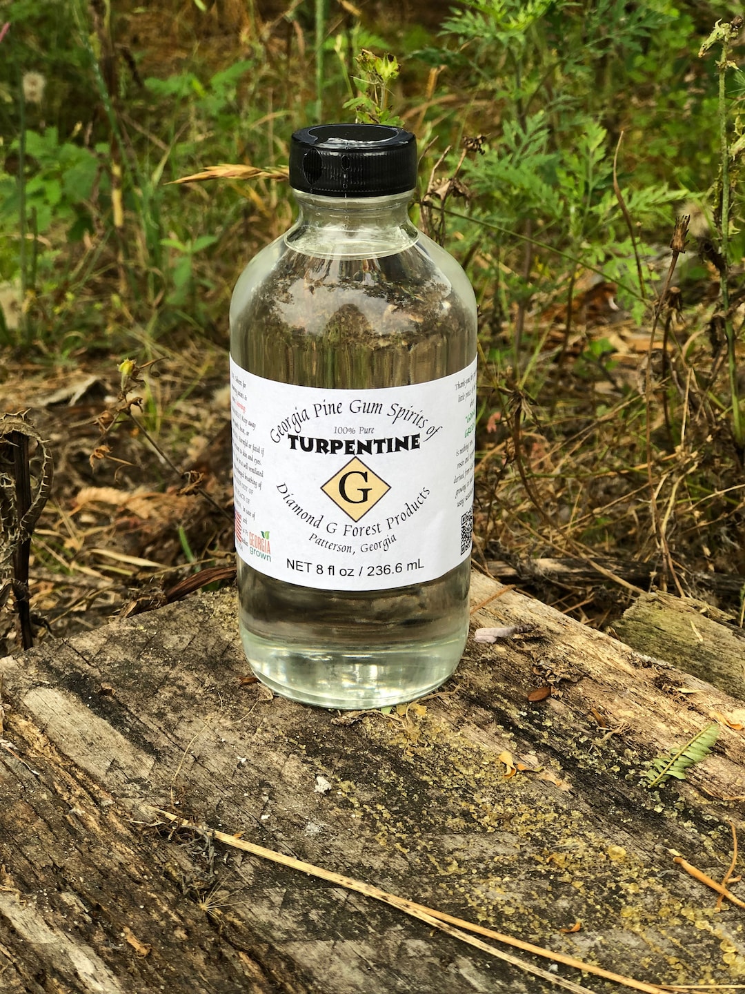 8 Oz. 100% Pure Gum Spirits of Turpentine - Etsy