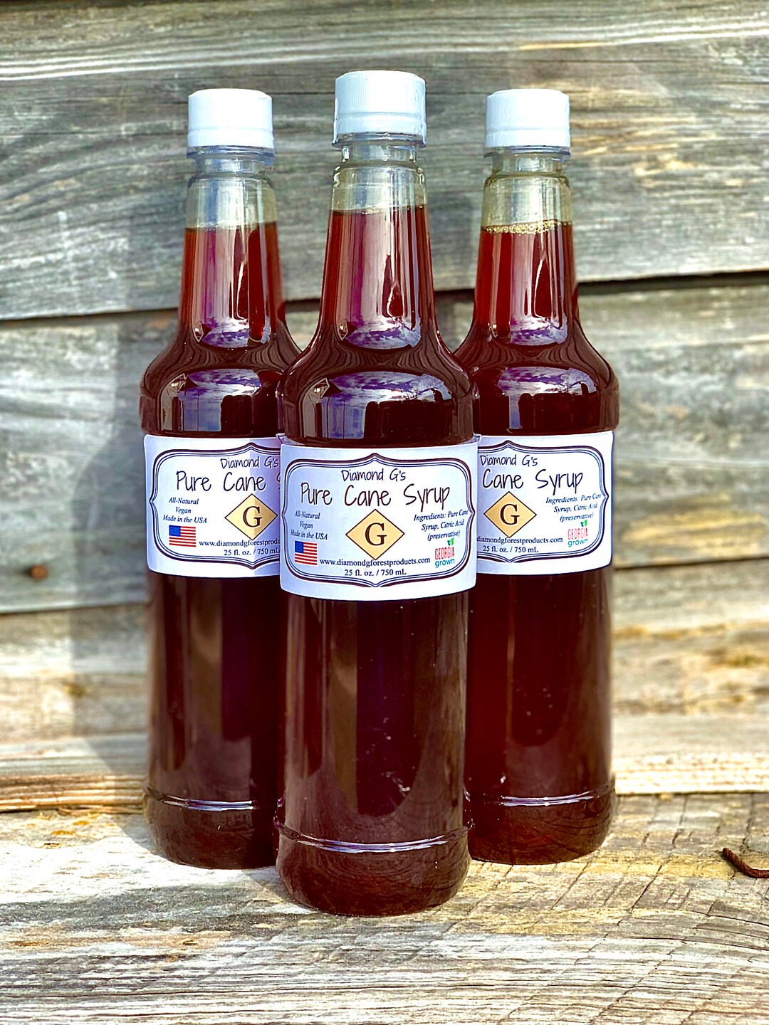 Diamond G's Pure Cane Syrup - One Bottle - Etsy