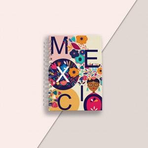 Spiral Notebook, Mexico Folk Art, Cinco De Mayo, Sugar Skull Art - Etsy