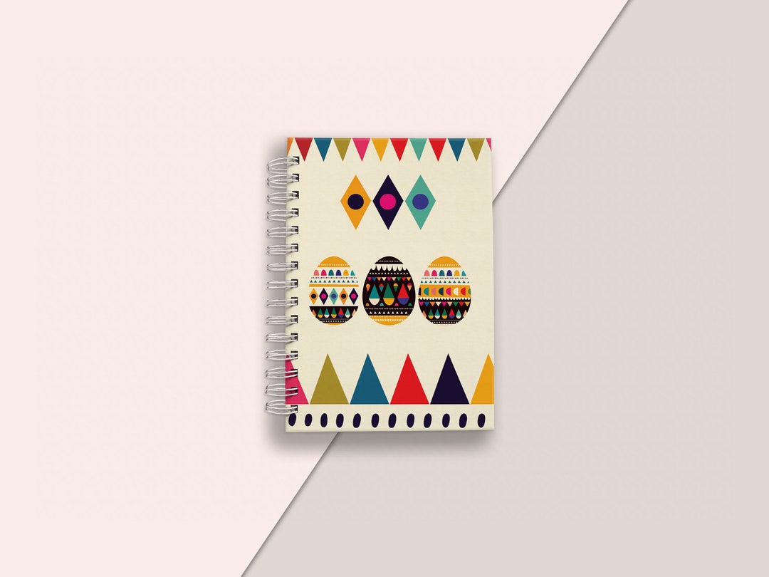 ADHD Journal, Dot Grid oder liniertes Notizbuch, Osterei Notizblock ...