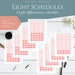 Time Schedule Stickers for Your Vertical Planner. Happy - Etsy
