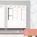 Pink Galaxy Time Schedule Stickers Event and Appointment - Etsy