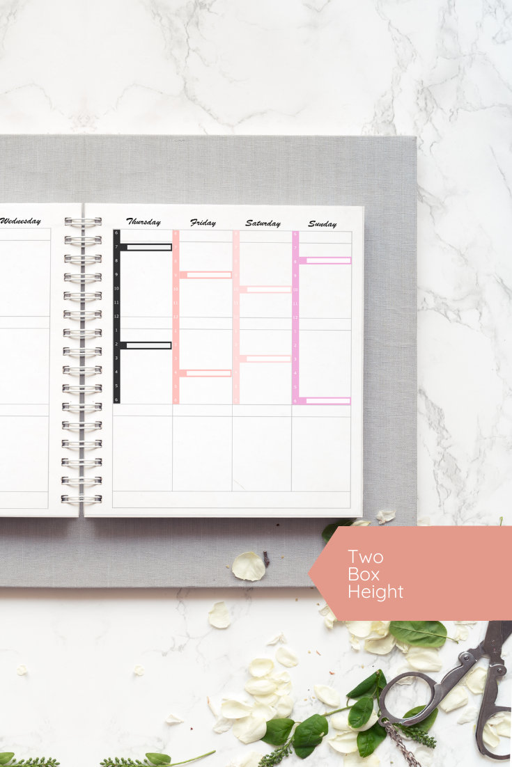 Pink Galaxy Time Schedule Stickers Event and Appointment - Etsy