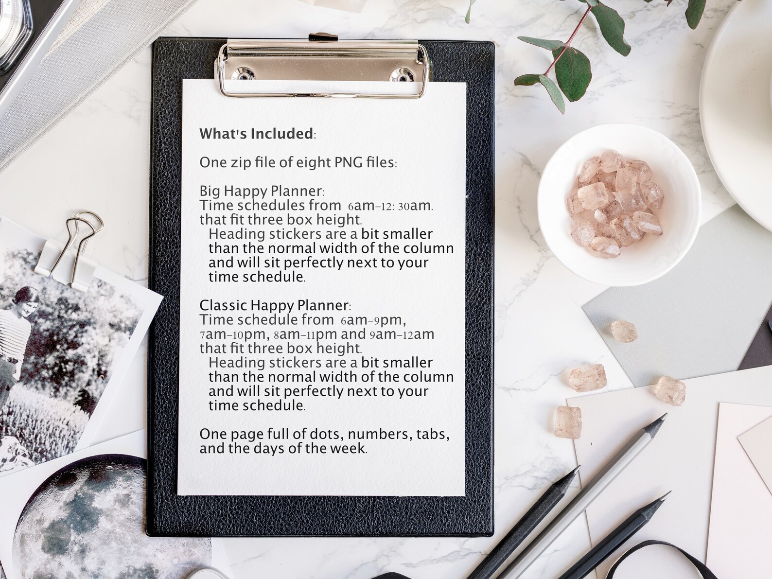 30 Minute Interval Time Schedule Stickers, Appointment Book, for ...