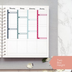 Winter Time Schedule Hourly Stickers for Your BIG Happy Planner. - Etsy