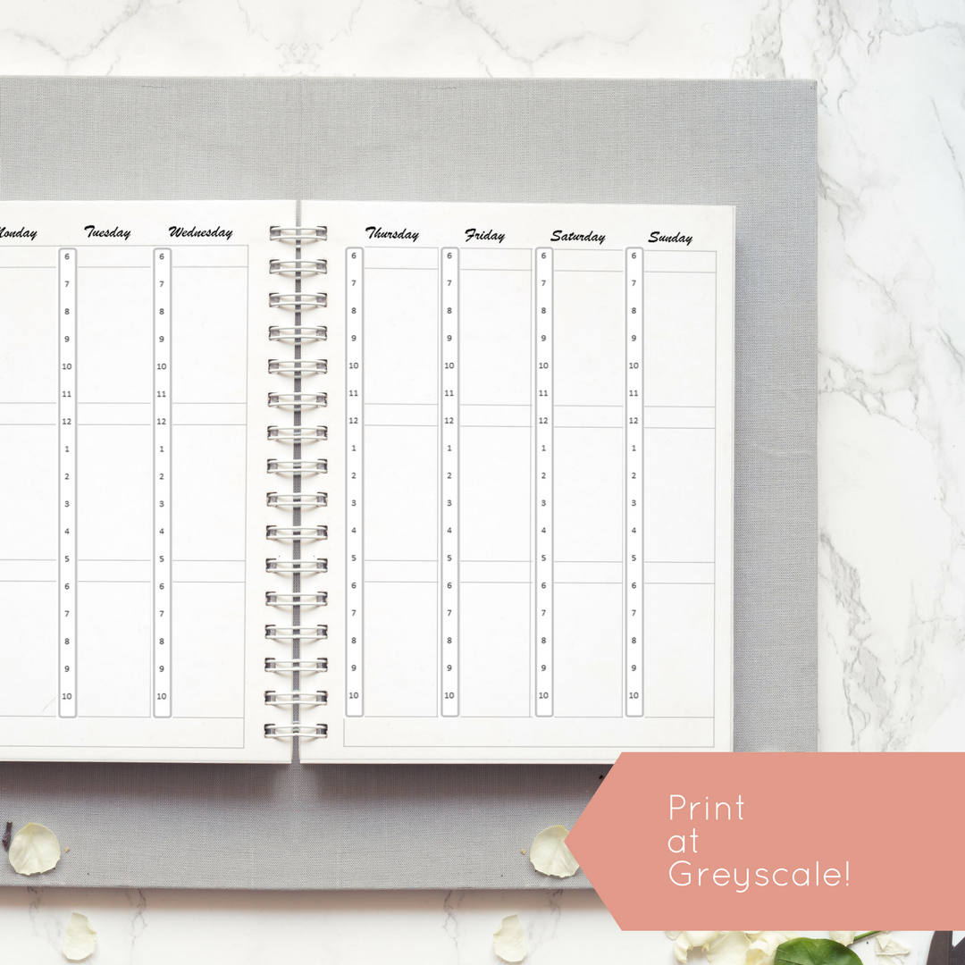 Time Schedule Stickers for Your Vertical Planner. Happy | Etsy