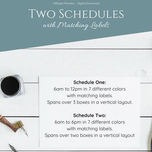 Winter Time Schedule Hourly Stickers for Your BIG Happy Planner. - Etsy