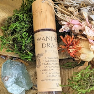 Wandering Dragon Ritual Oil, Dragons Blood Essential Oil Blend, Wiccan ...