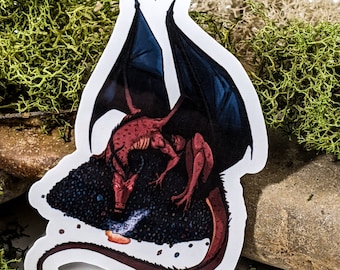 Exclusive Sticker Hoarder Possum DND5E 3x3 Inch Square DND DICE - Etsy