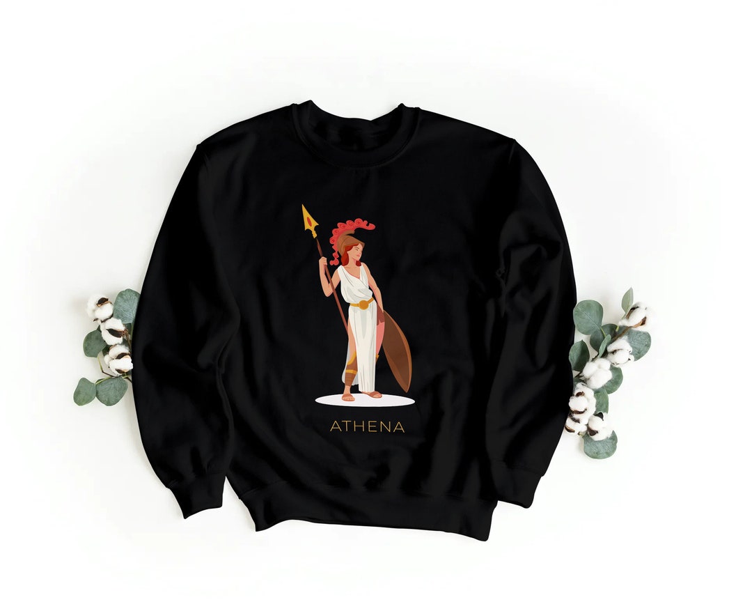 Athena Sweatshirt | Greek Mythology Shirt | Greek Gods | Mythology Gift ...