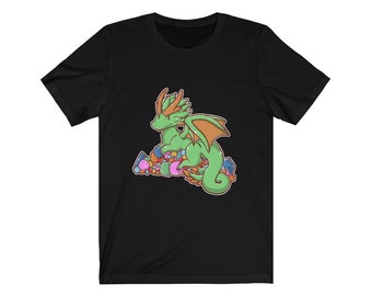 Green Dragon T Shirt | Etsy
