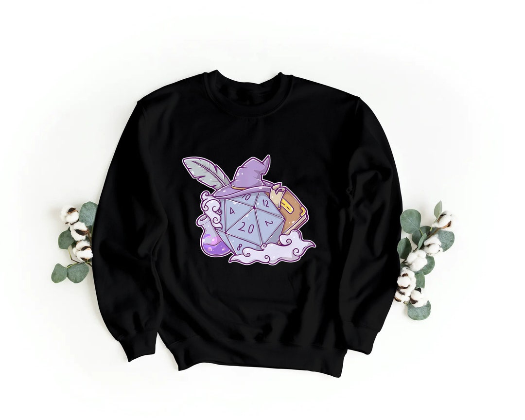 D20 Wizard Class Sweater | Rpg | Game Master | Tabletop RPG | Tabletop ...