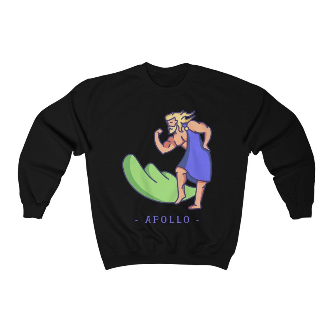 Apollo Sweatshirt Greek Mythology Shirt Greek Gods - Etsy