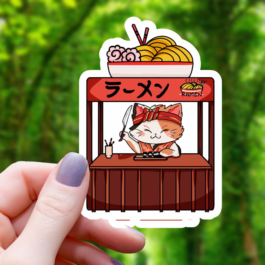 Cat Food Stall Sticker TTRPG Sticker Role Playing Sticker Nerdy Sticker ...