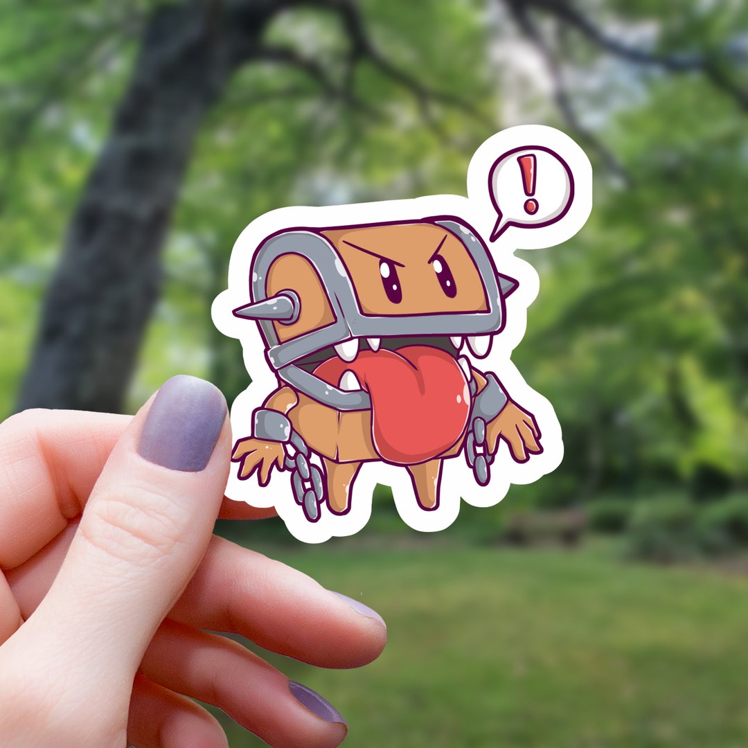Startled Mimic Sticker Monster Sticker Vinyl Sticker Laptop Sticker ...