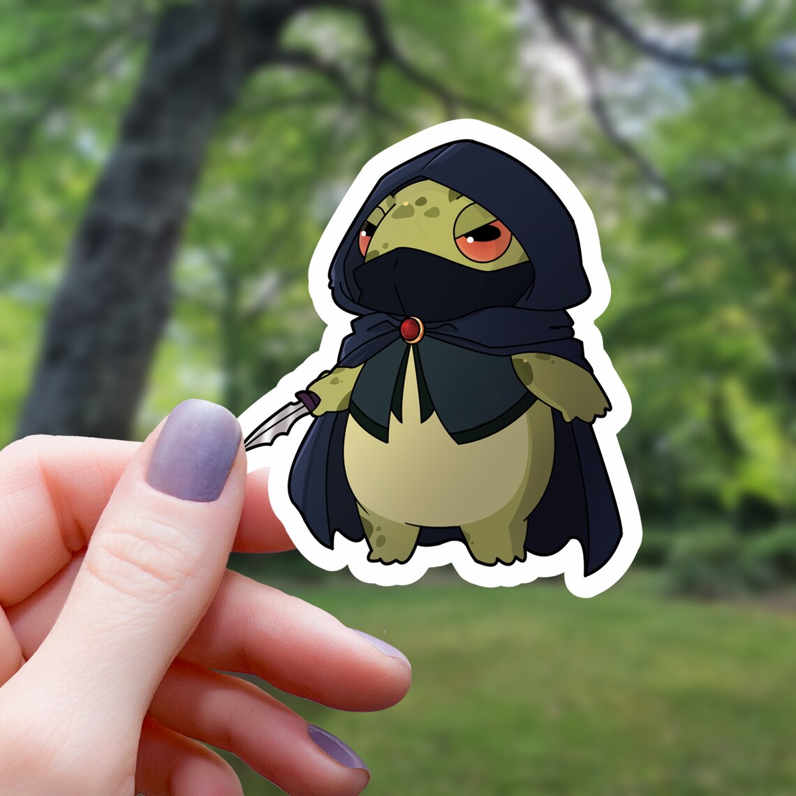 Frog Rogue Class Sticker RPG Sticker Tabletop Gaming - Etsy