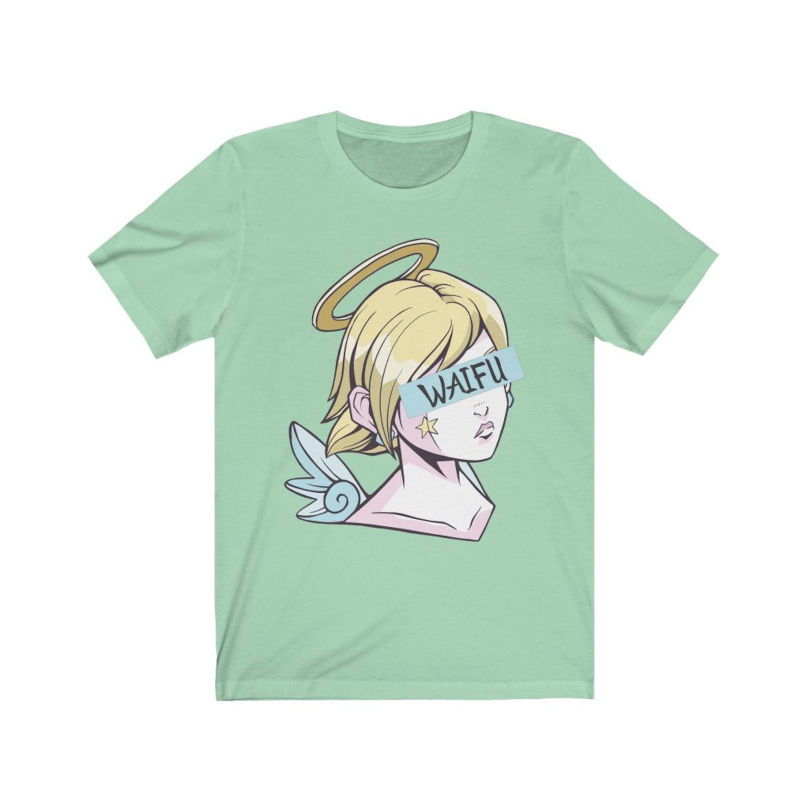 Angel Waifu Anime T-shirt | Anime Apparel | Anime Shirt | Anime Lover ...