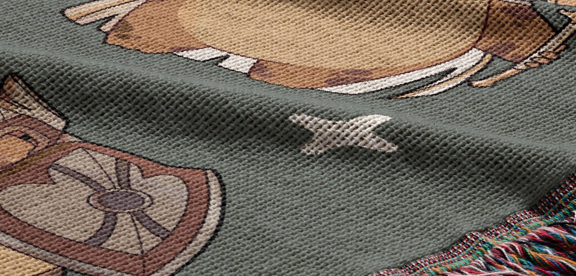 Traveling Toadsters Woven Blanket | Tabletop Rpg Blanket | Nerdy ...