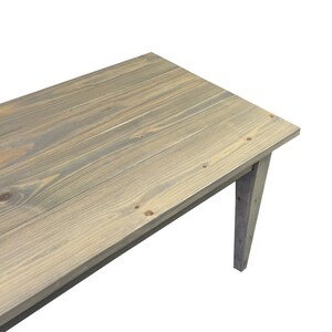 Grey Farmhouse Table / Farm Table / Harvest Table / Rustic Table - Etsy