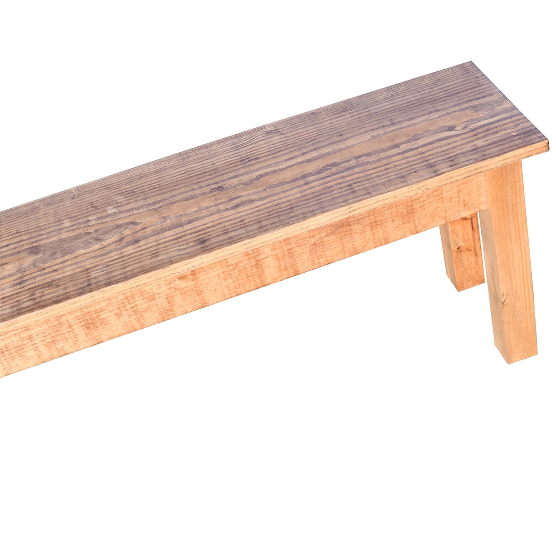 Lancaster Harvest Farmhouse Bench Rustic Solid Wood Bench - Etsy