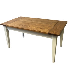 Rustic Table Early American-white / Farmhouse Table / Farm Table ...