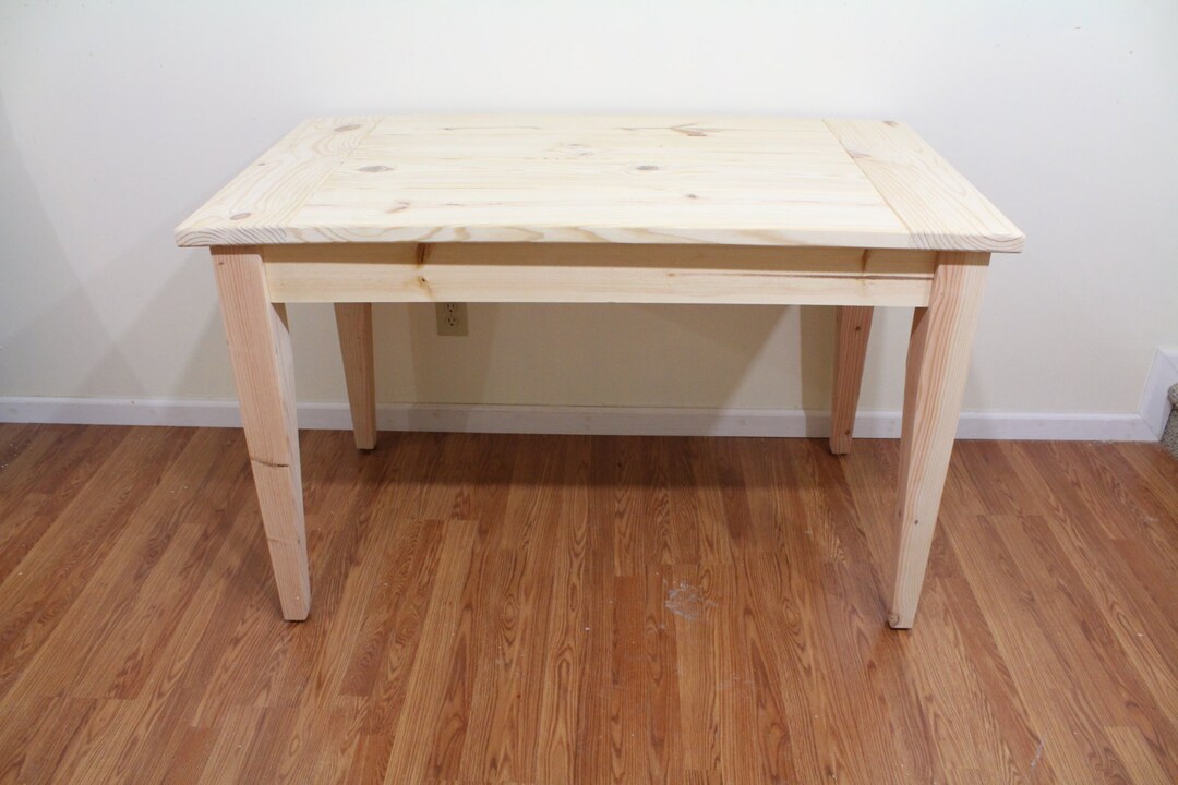 Unfinished Farmhouse Table / Dinning Table / Kitchen Table - Etsy