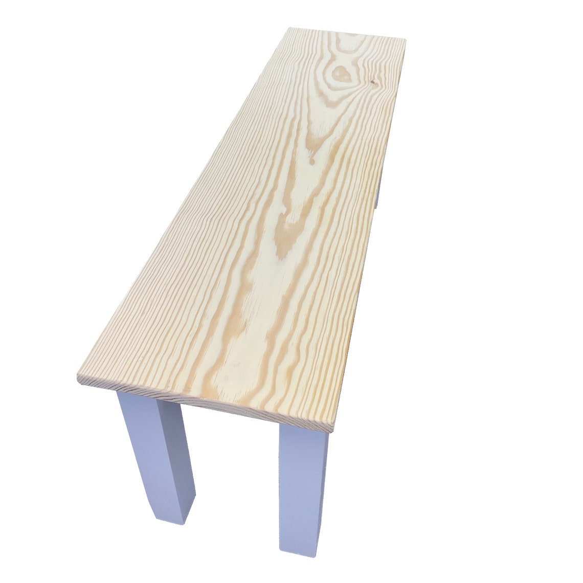 Nantucket Farmhouse Bench Rustic Solid Wood Bench - Etsy