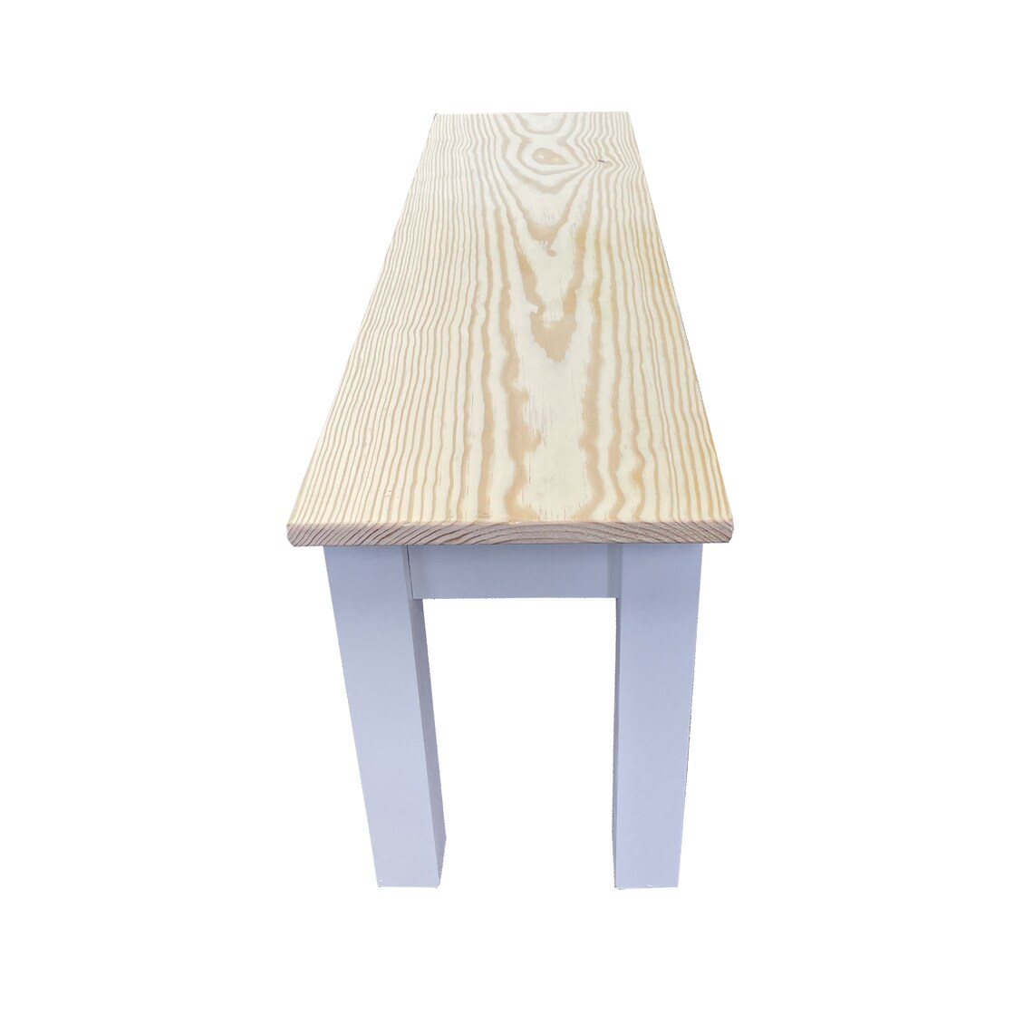 Nantucket Farmhouse Bench Rustic Solid Wood Bench - Etsy