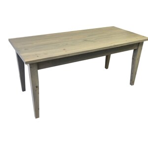 Grey Farmhouse Table / Farm Table / Harvest Table / Rustic Table - Etsy