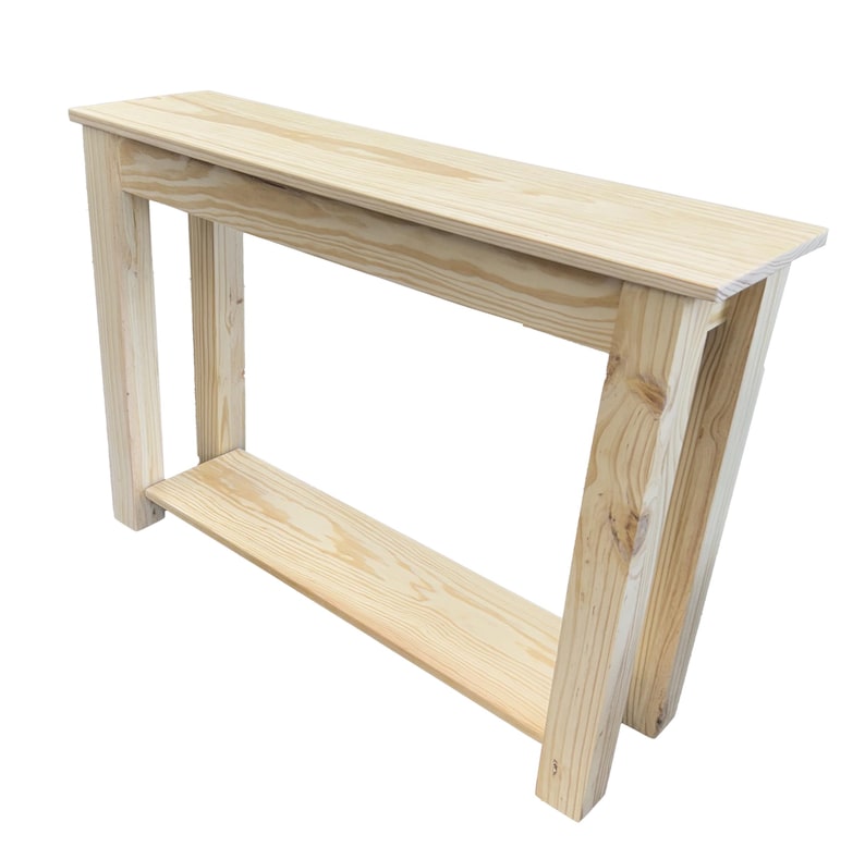 Unfinished Sofa Table / Sofa Table / Foyer Table / Media Table - Etsy