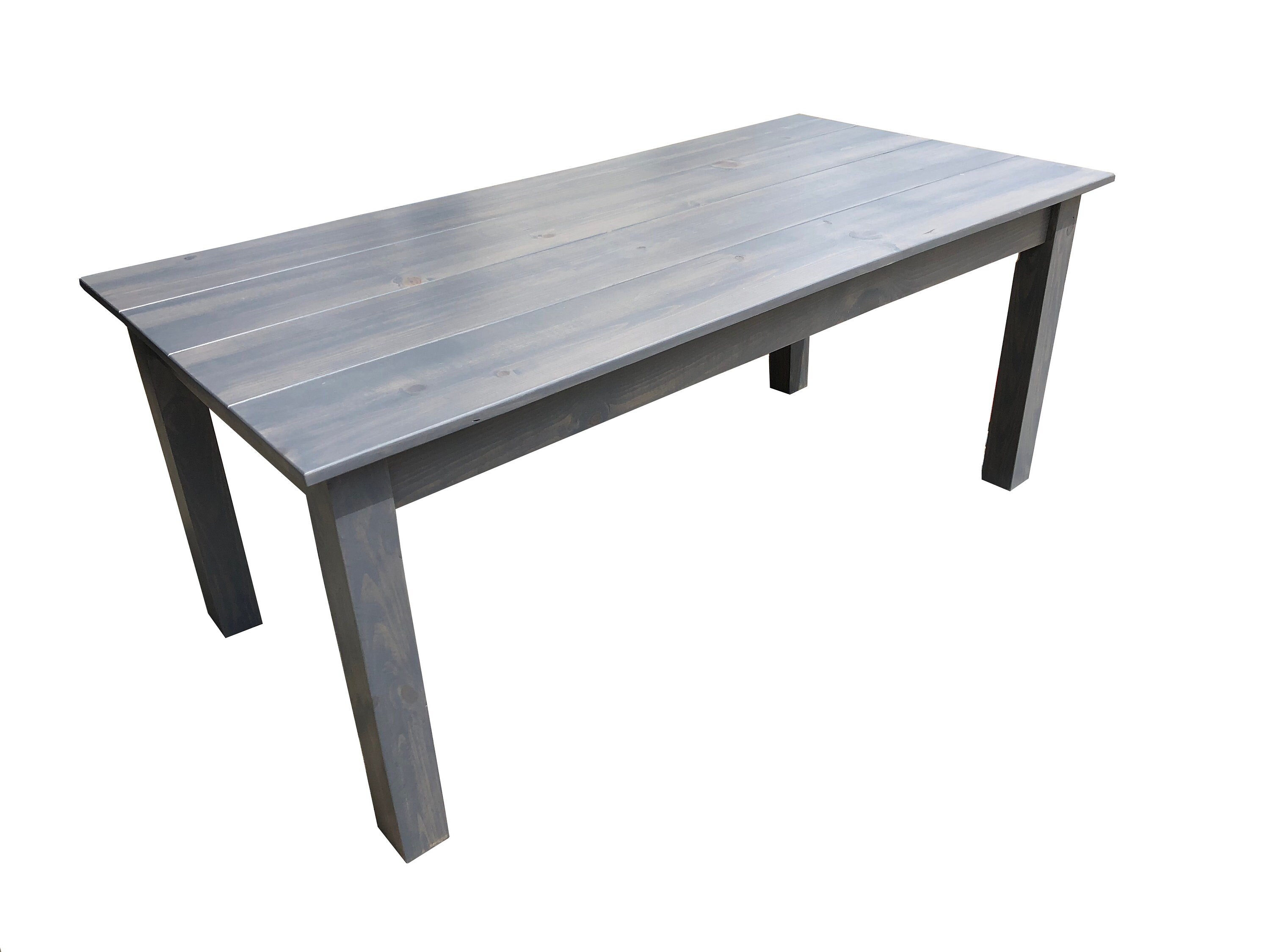 Grey Farmhouse Table - Etsy