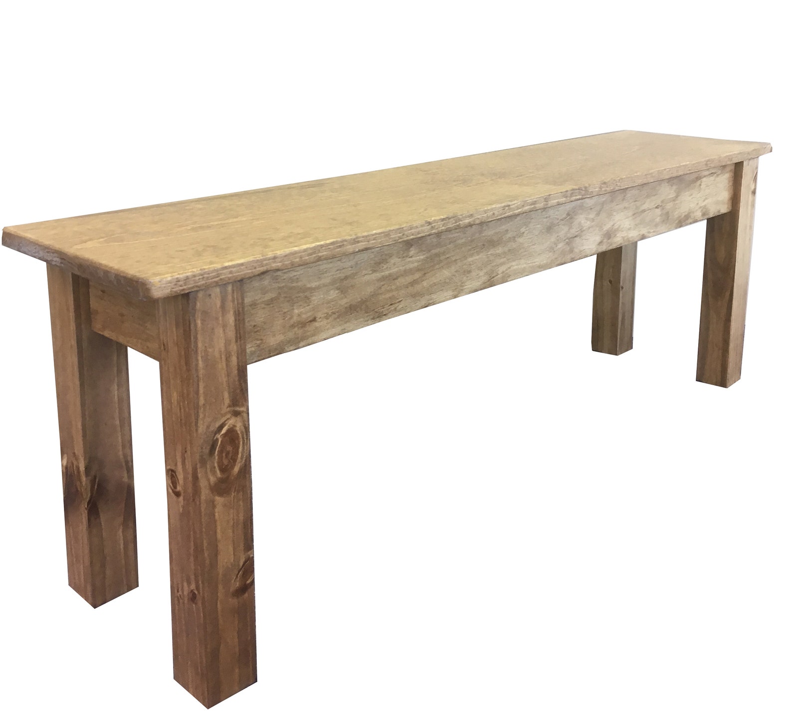 Yorkshire Farmhouse Bench/ Rustic Country Early American Style - Etsy