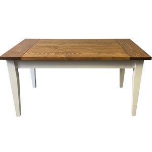Rustic Table Early American-white / Farmhouse Table / Farm Table ...