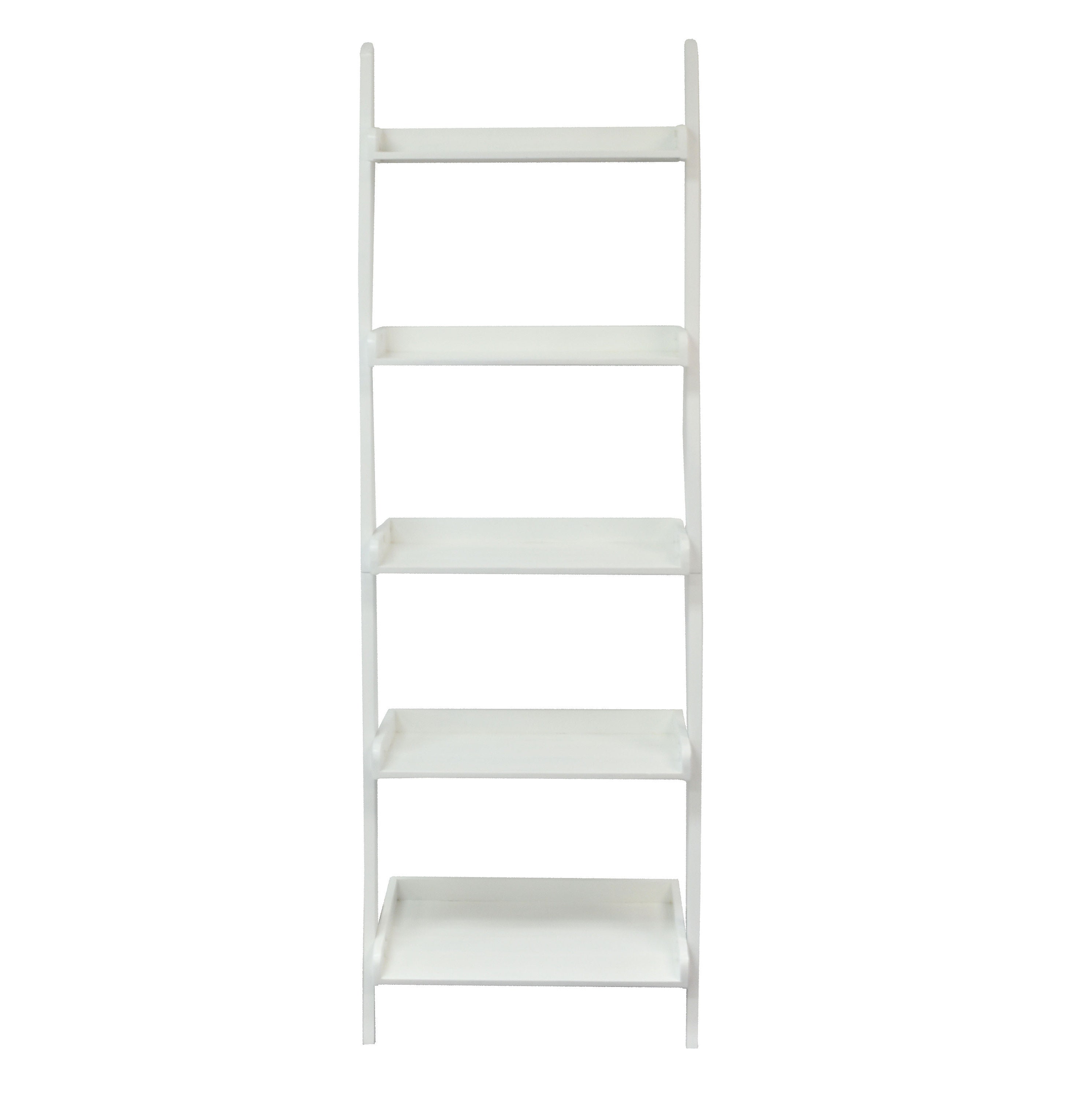 White Leaning Ladder Shelf Etsy