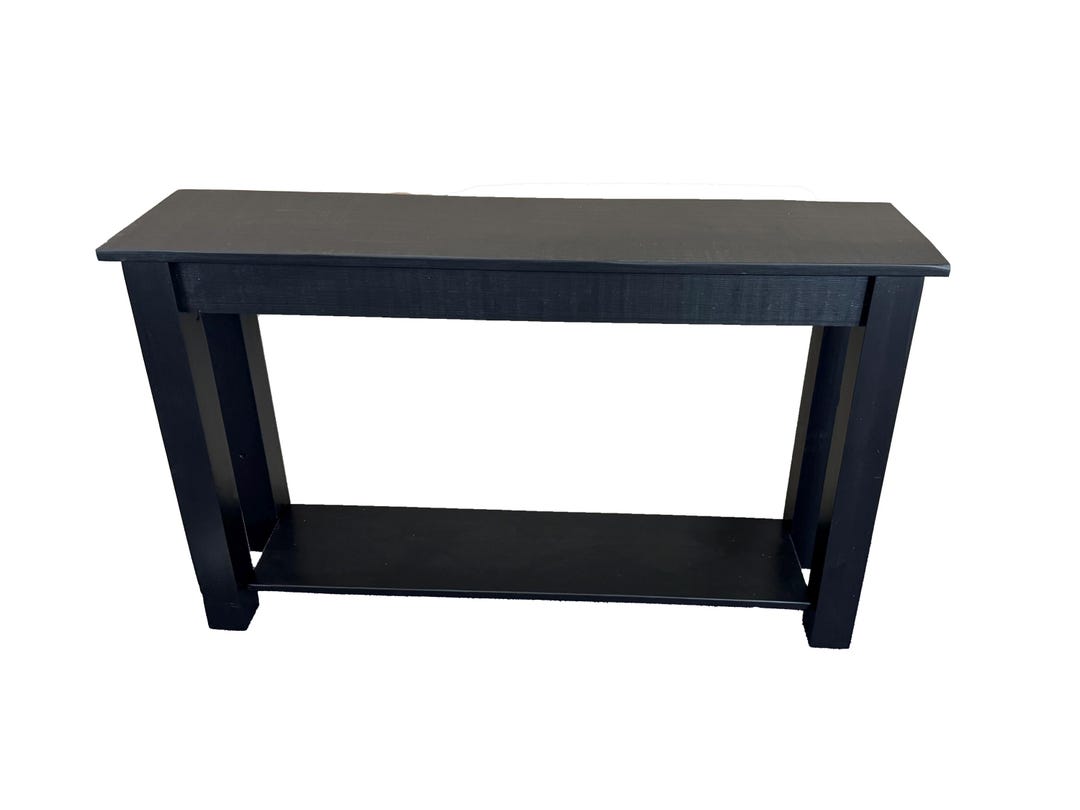Black Sofa Table / Sofa Table / Foyer Table / Media Table - Etsy
