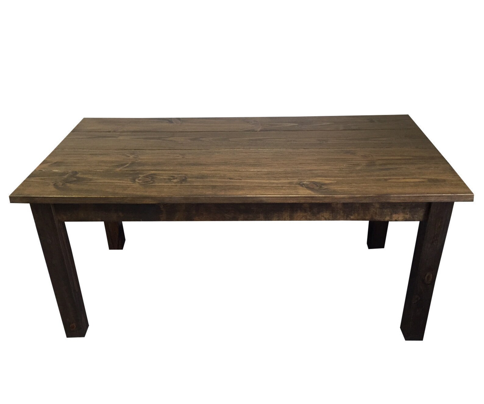 Rustic Farmhouse Table / Farm Table / Harvest Table / Walnut | Etsy