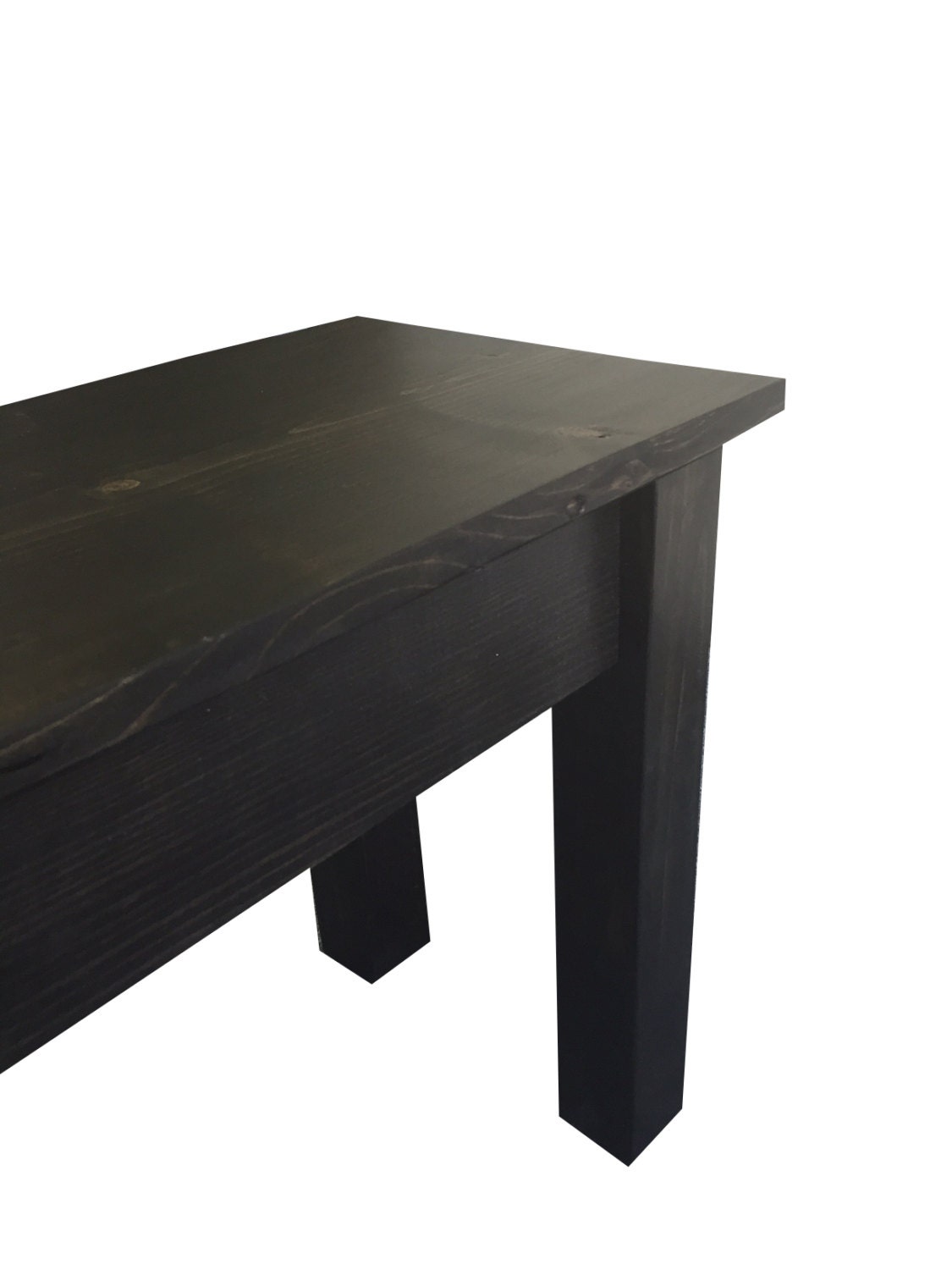 Tavern Farmhouse Bench Rustic Solid Wood Bench / Stained All | Etsy