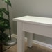 White Farmhouse Bench / Dinning Bench / Entry Bench - Etsy