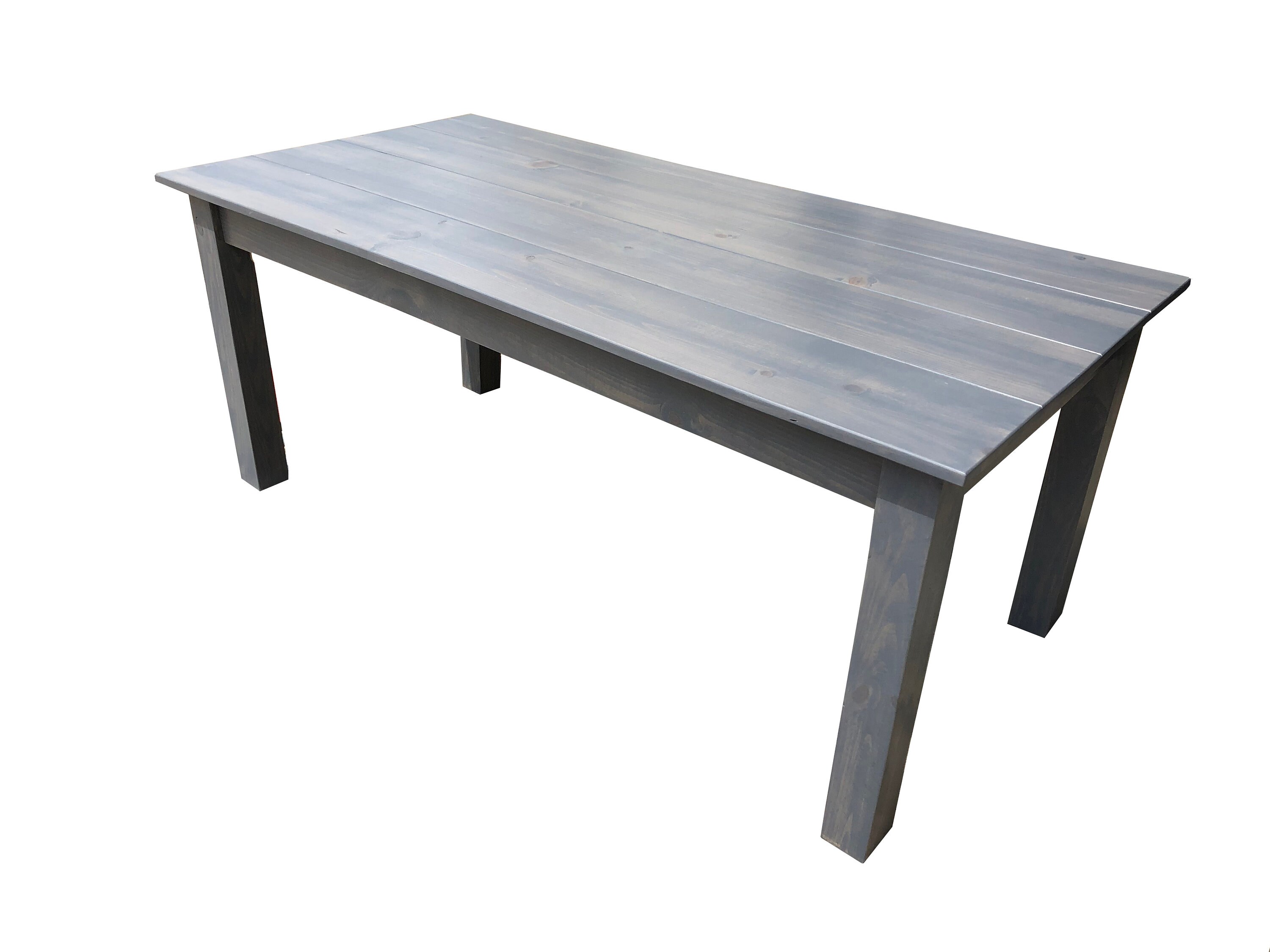 Grey Farmhouse Table - Etsy